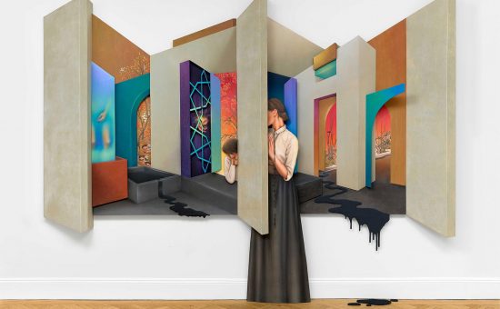 Fragmented Frames: Sculptural Paintings by Arghavan Khosravi | Daily ...