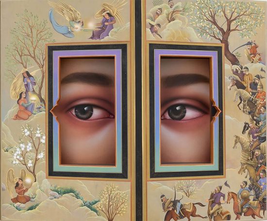 Fragmented Frames: Sculptural Paintings by Arghavan Khosravi | Daily ...