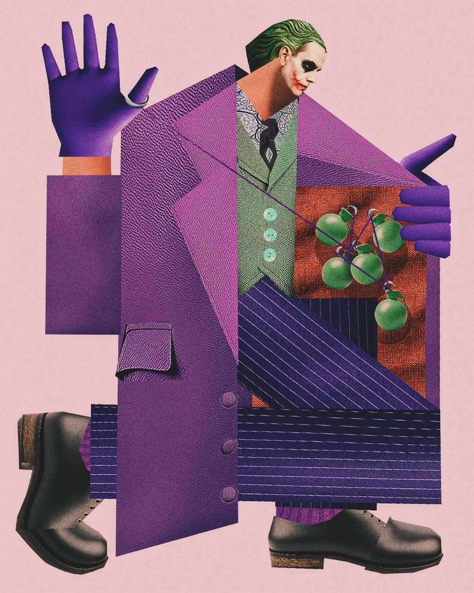 Cubist Energy Meets Pop Culture in Fries Vansevenant’s Collages | Daily ...