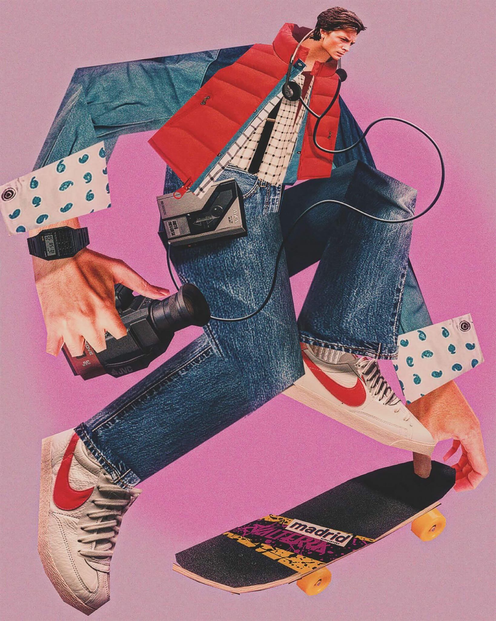 Cubist Energy Meets Pop Culture in Fries Vansevenant’s Collages | Daily ...