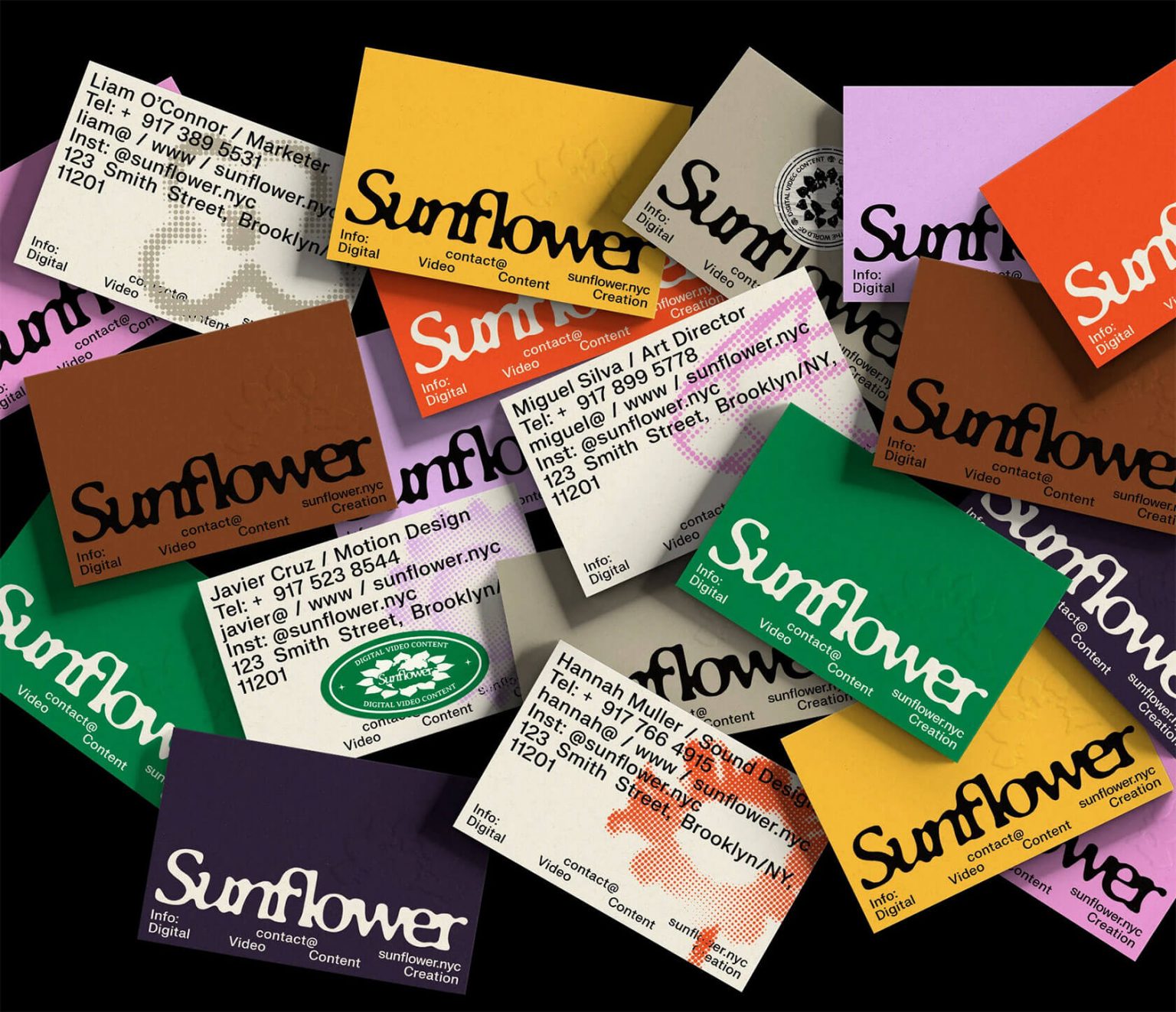 Sunflower Studio: A Vibrant Visual Identity by Antony Creative | Daily ...