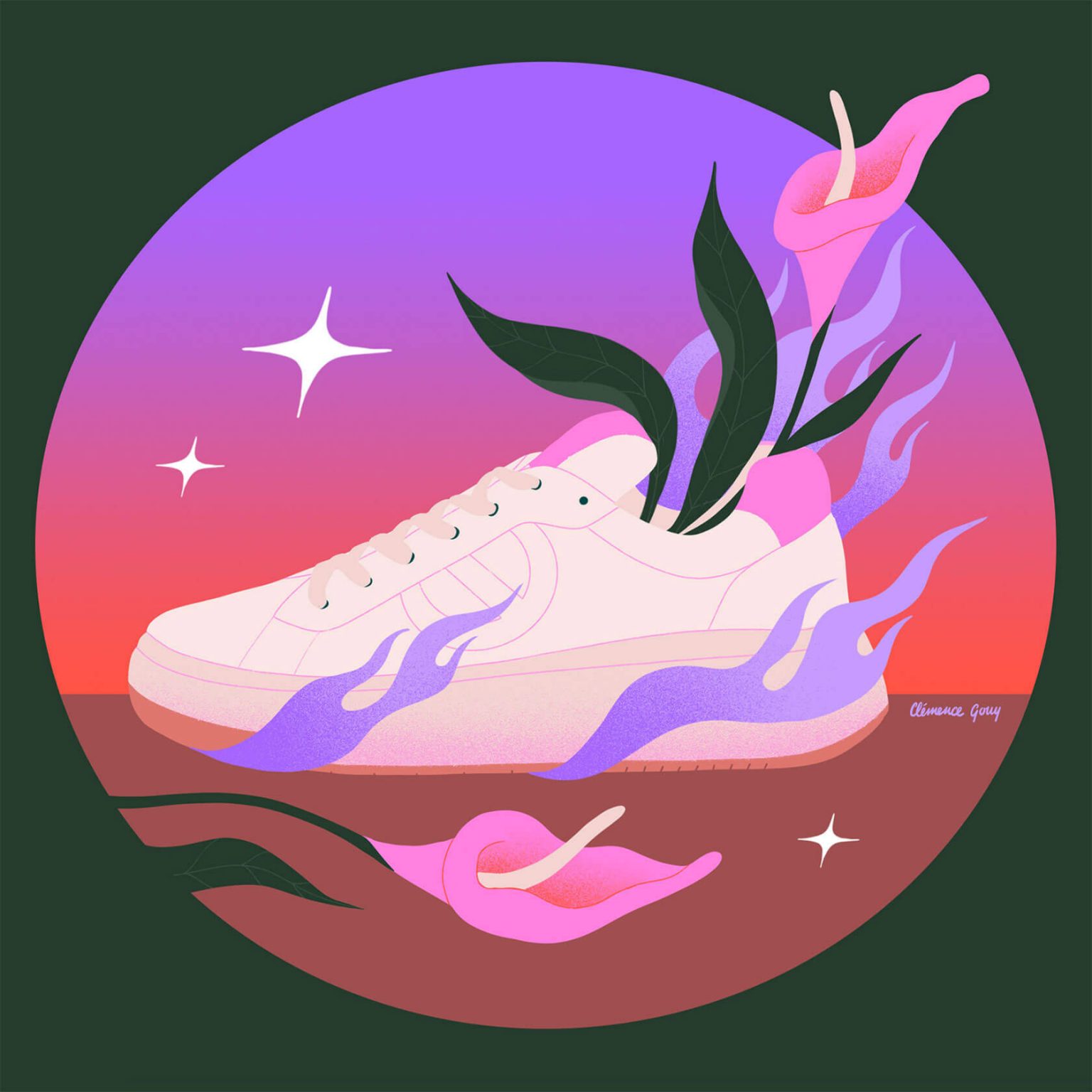 Color-Soaked Visual Narratives by Clémence Gouy | Daily design ...