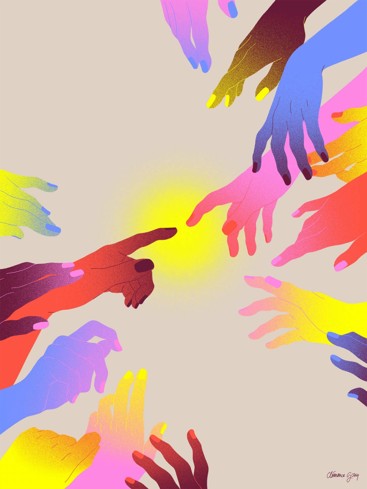 Color-Soaked Visual Narratives by Clémence Gouy | Daily design ...
