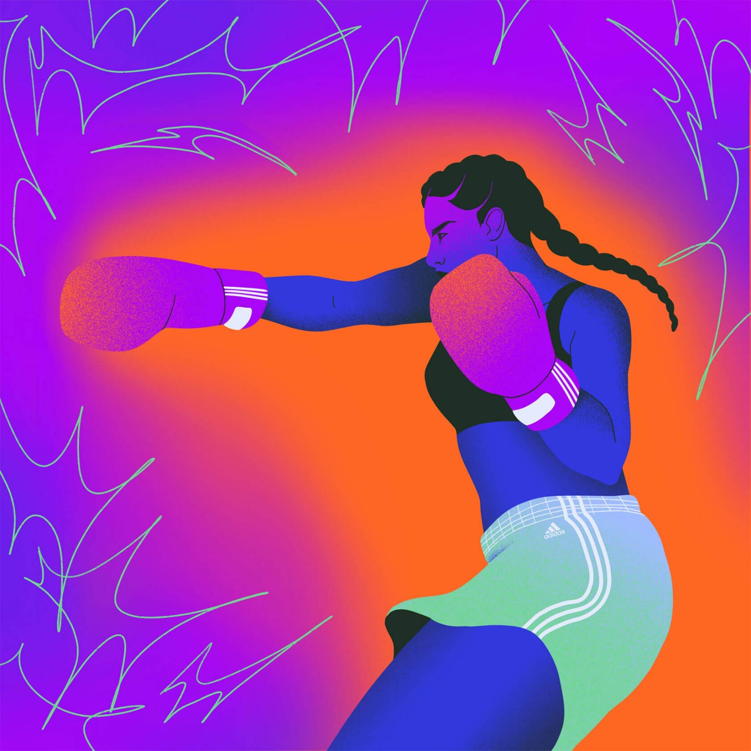 Color-Soaked Visual Narratives by Clémence Gouy | Daily design ...