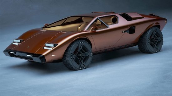 CNTCH O/R: The Lamborghini Countach Reimagined as a Rugged Concept Car ...