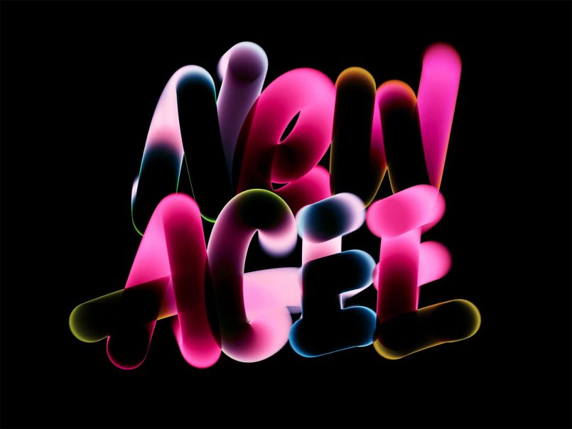 Chunky Neon Lettering Experiments by YunKongArt | Daily design ...