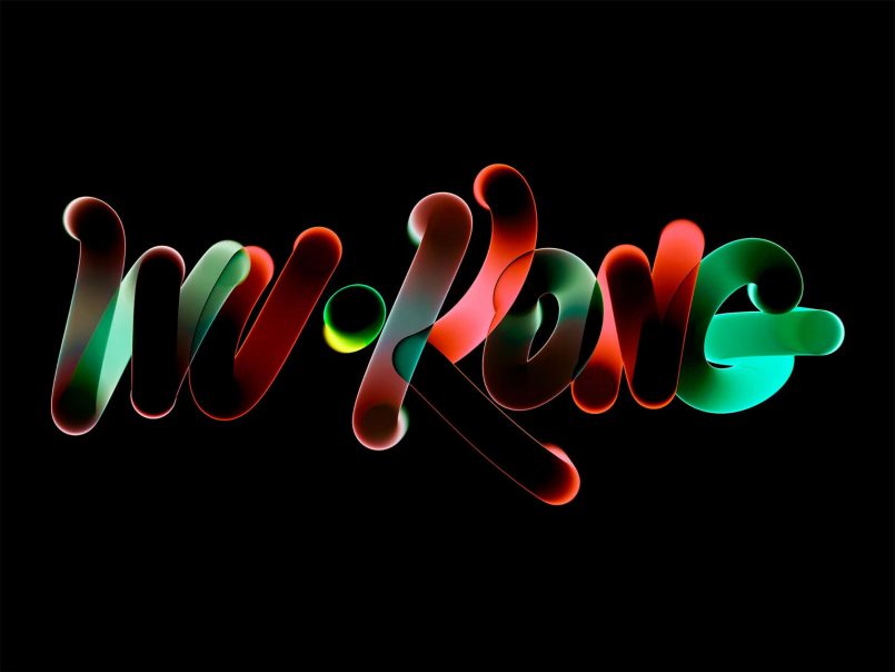 Chunky Neon Lettering Experiments by YunKongArt | Daily design ...
