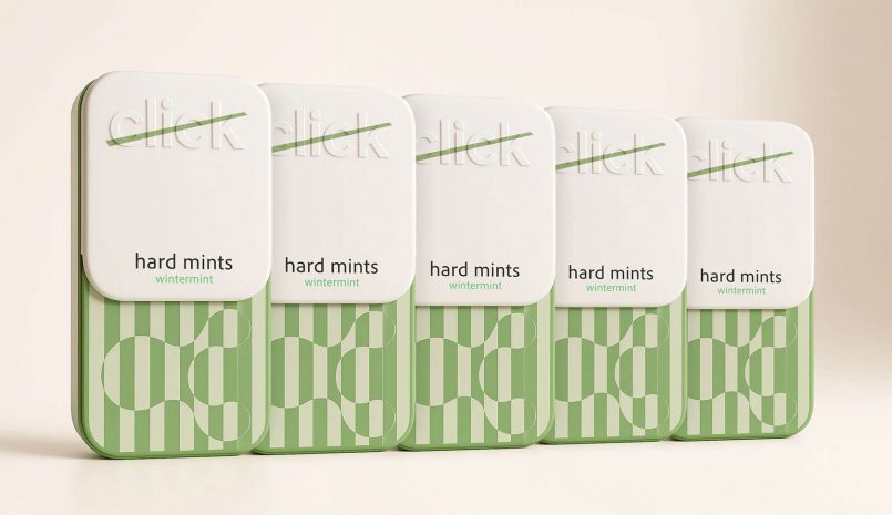 Click Hard Mints Packaging System by Sergio Laskin | Daily design ...