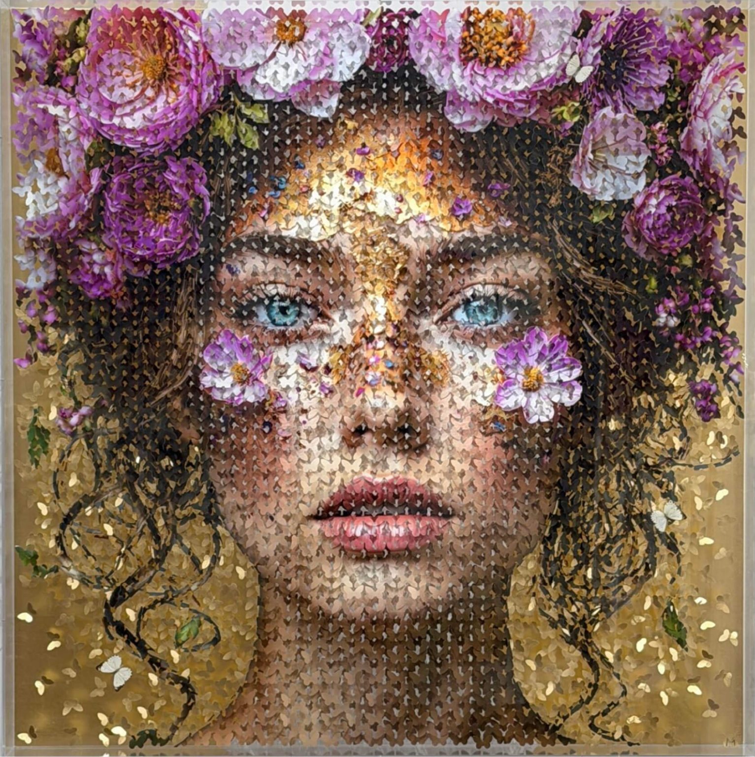 Blossoming Girls: Fragmented Portraits by Lis Sam | Daily design ...