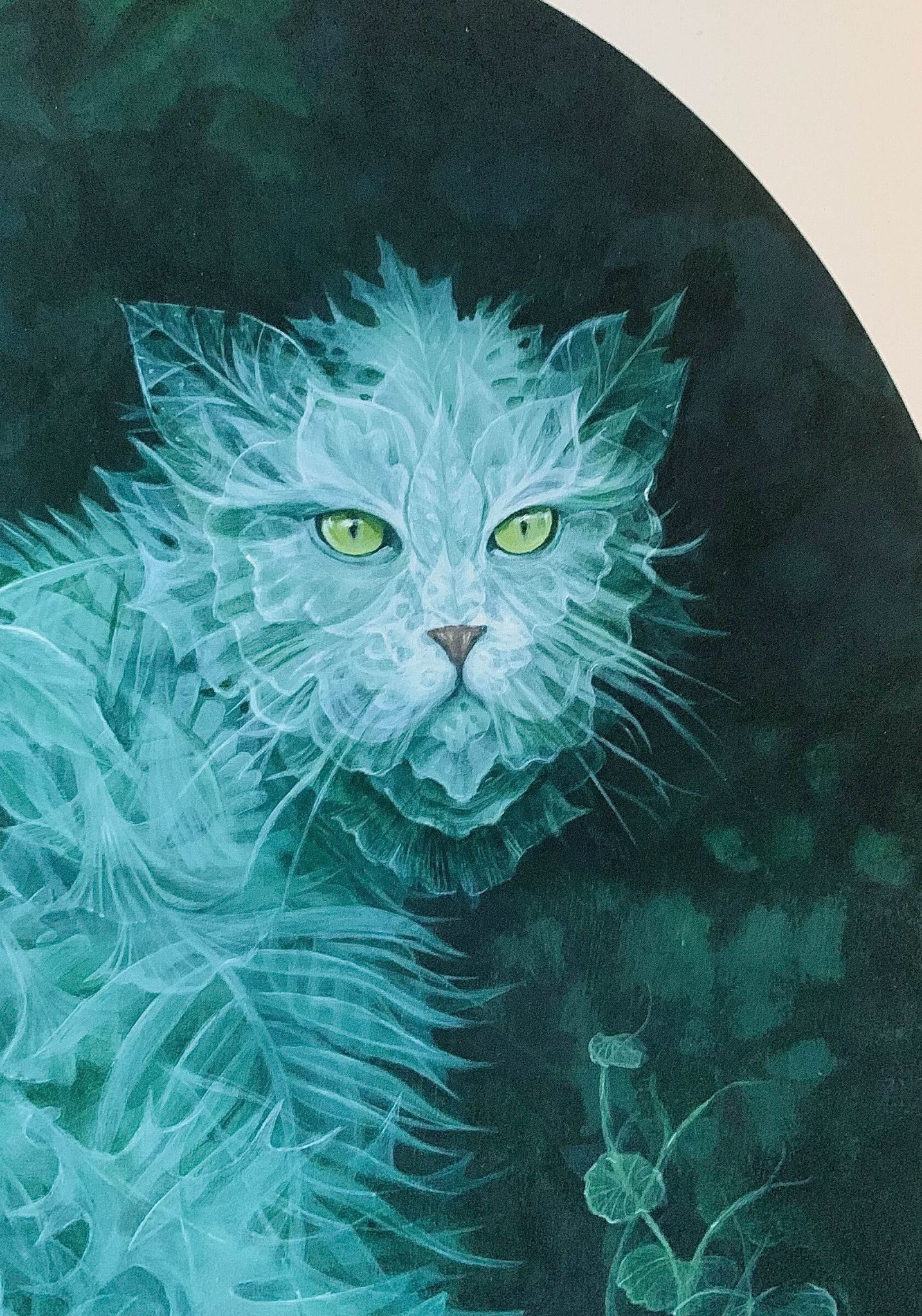 Molly Devlin’s Beautifully Surreal Paintings Fuse Flora and Fauna ...